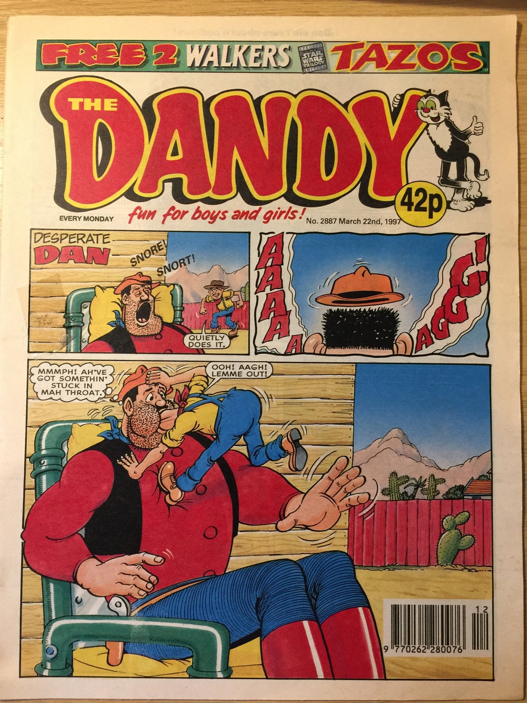 Rare Vintage From 22nd March 1997 'the Dandy' Comic comic Strip Stories ...