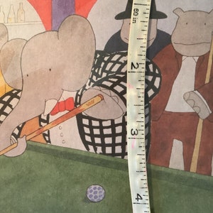 Babar the Elephant Super Cute Blank Card in Original Cellophane With ...