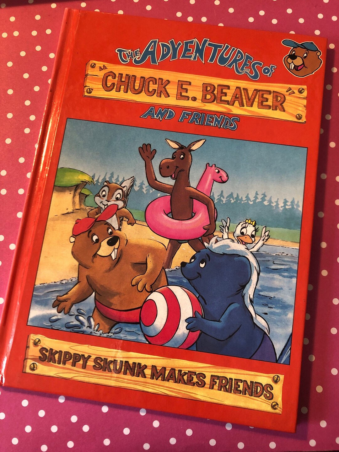 RARE Vintage 1988 'the Adventures of Chuck E. Beaver and - Etsy