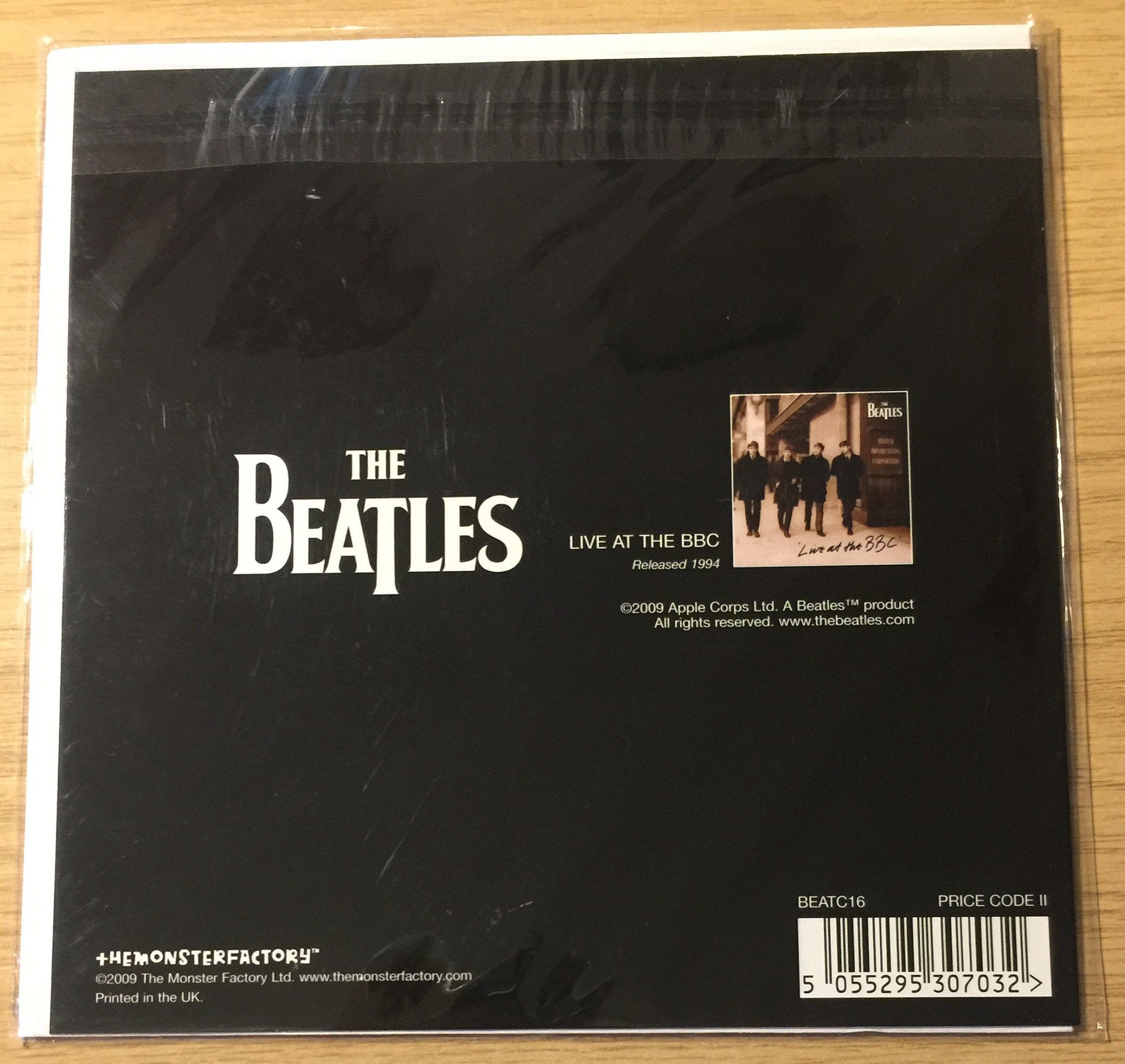 The Beatles Live At The Bbc Vintage 1994 Album Cover Etsy