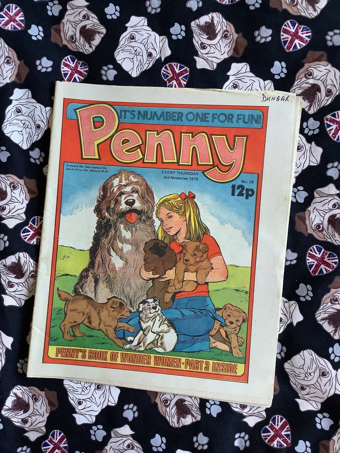 Rare Vintage 3rd November 1979 'penny' Comic Comic Strip Stories ...