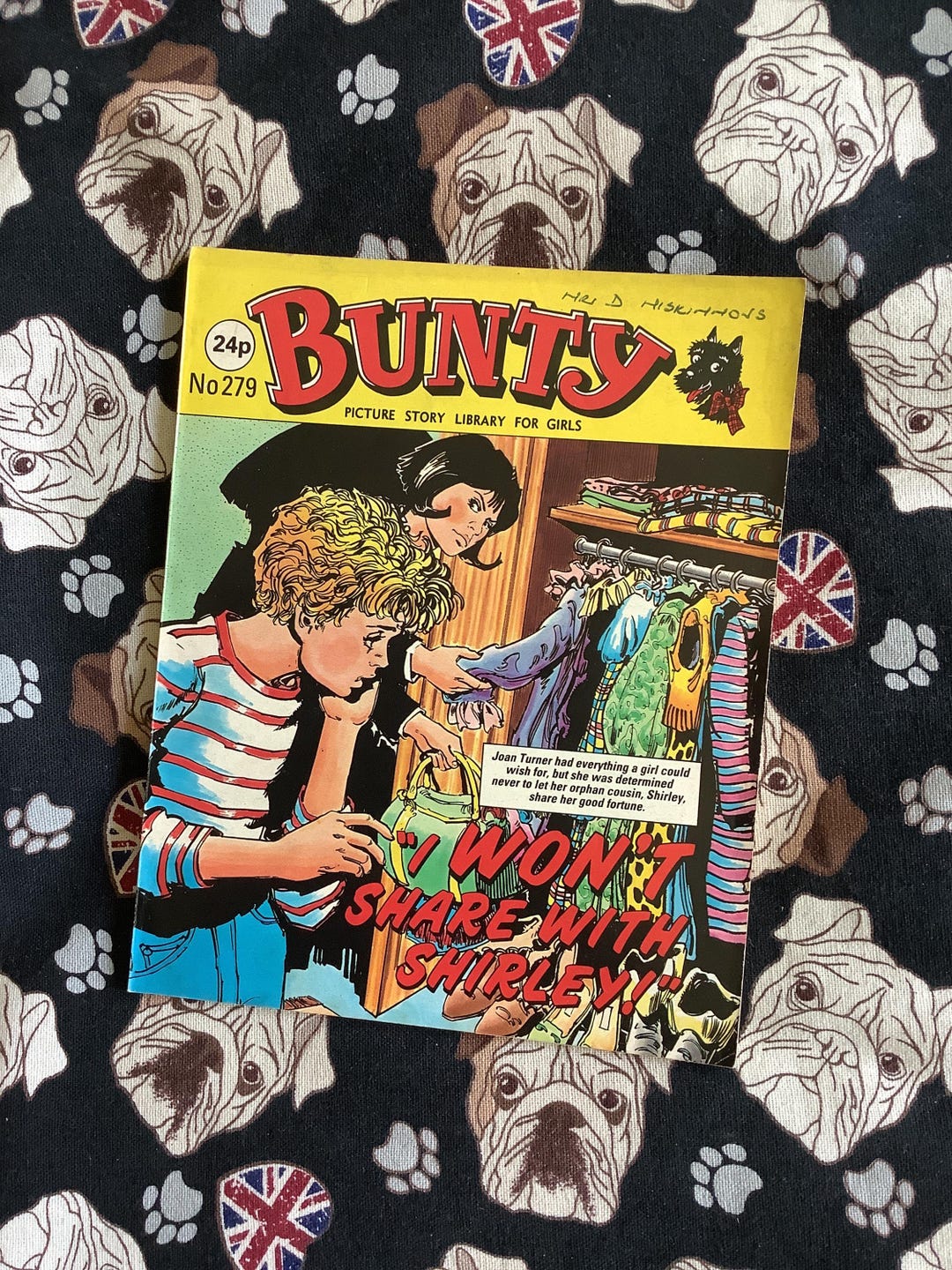 Rare Vintage 1986 ‘bunty' Picture Story Library for Girls Mini Comic No ...