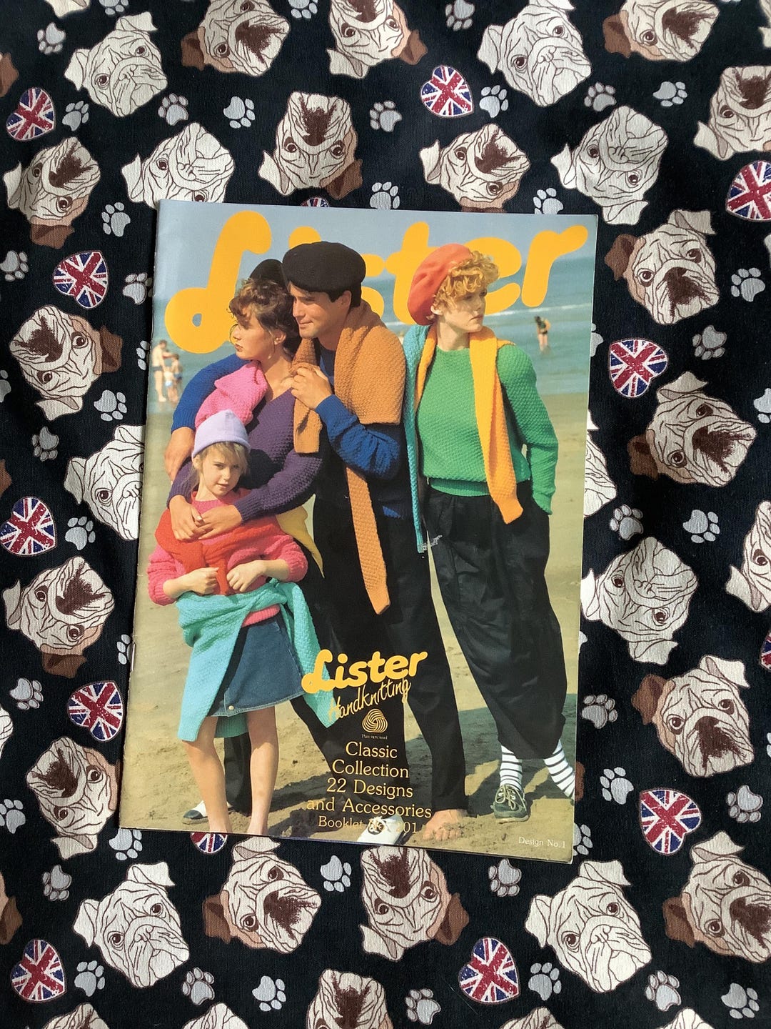 RARE Vintage Original Circa 1990s Lister Handknitting Pattern Booklet ...