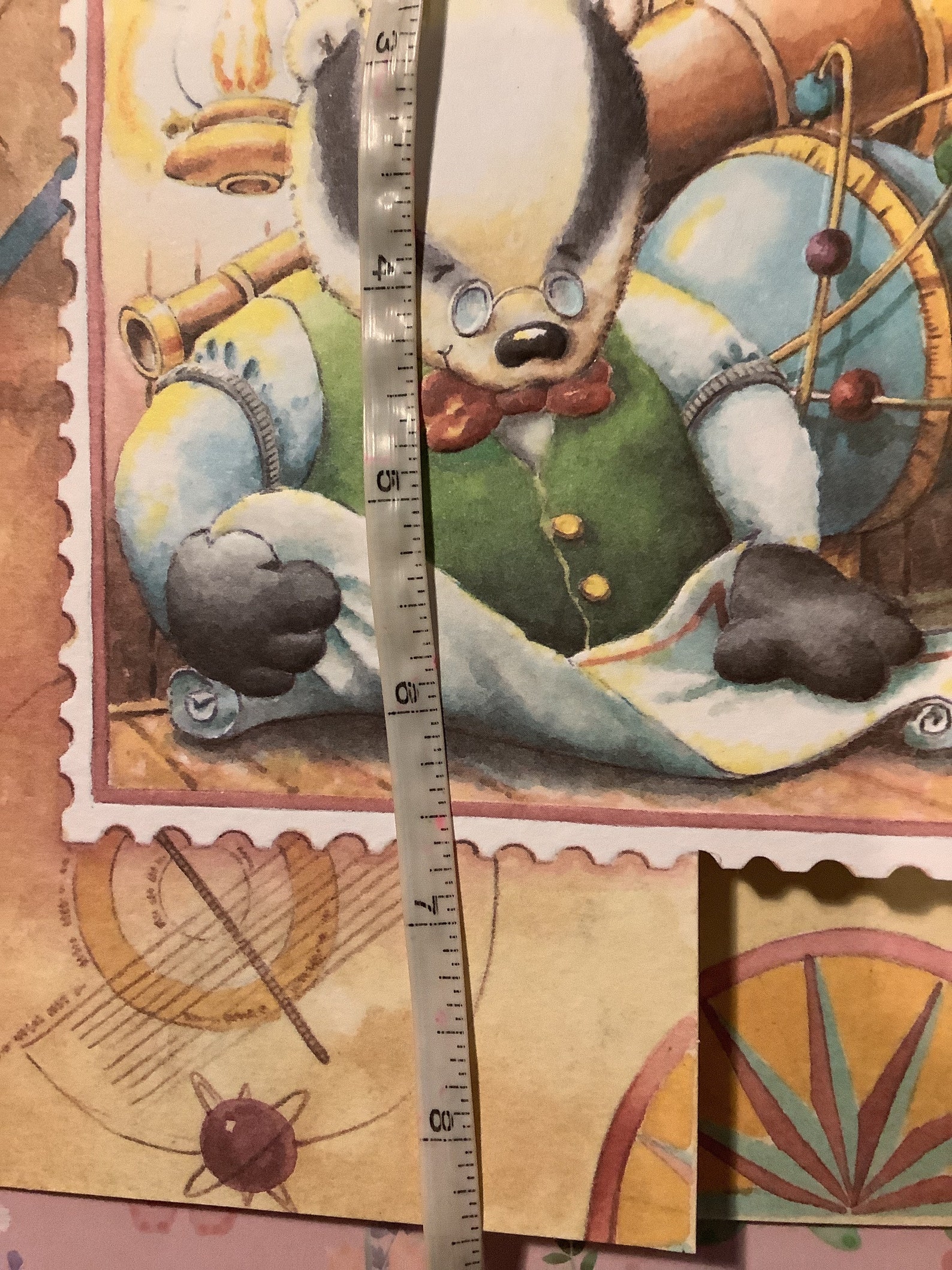 Vintage 1990s 'birthday Love to My Husband' Card With Cute Badger ...
