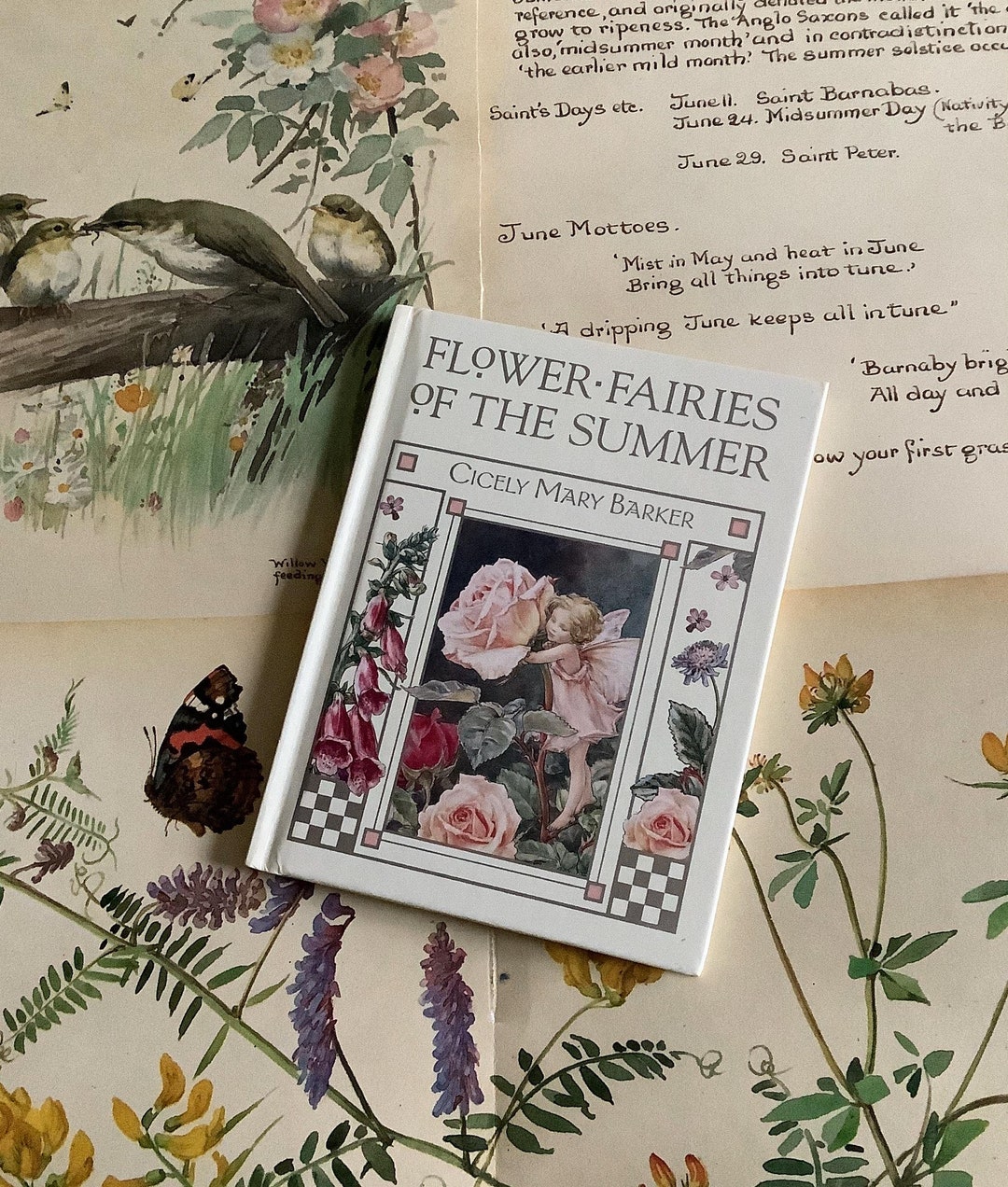 BEAUTIFUL 'flower Fairies of the Summer' Hardback Book by Cicely Mary ...