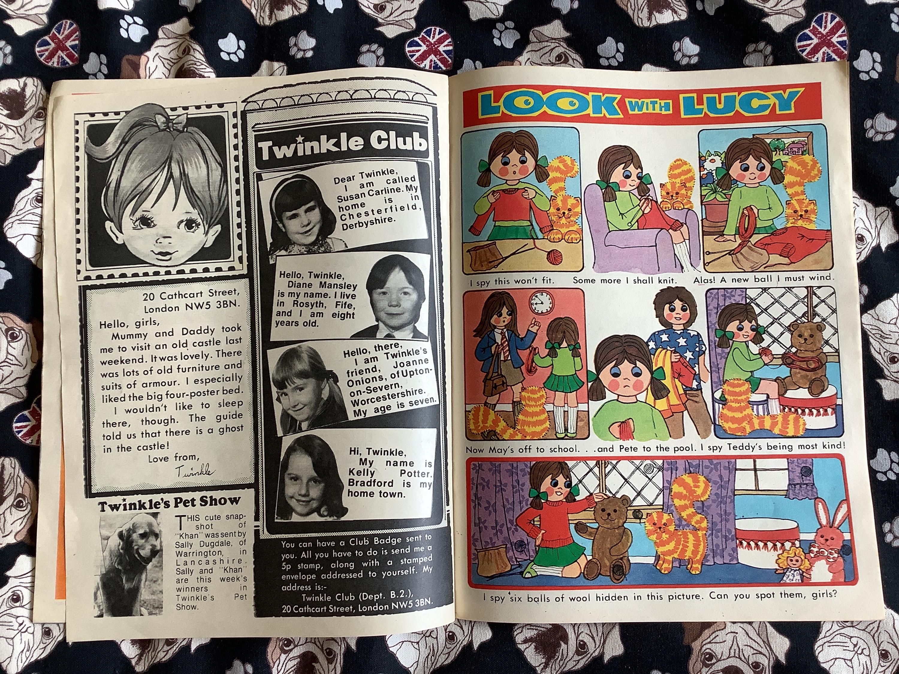 Rare Vintage August 28th 1976 'twinkle' Comic - Comic Strip Stories ...
