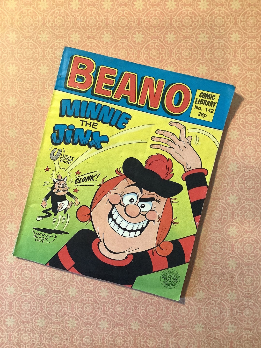 Rare Vintage From 1988 'beano - Minnie the Minx' Mini Comic No. 142 ...