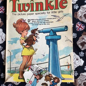 Rare Vintage August 28th 1976 'twinkle' Comic - Comic Strip Stories ...