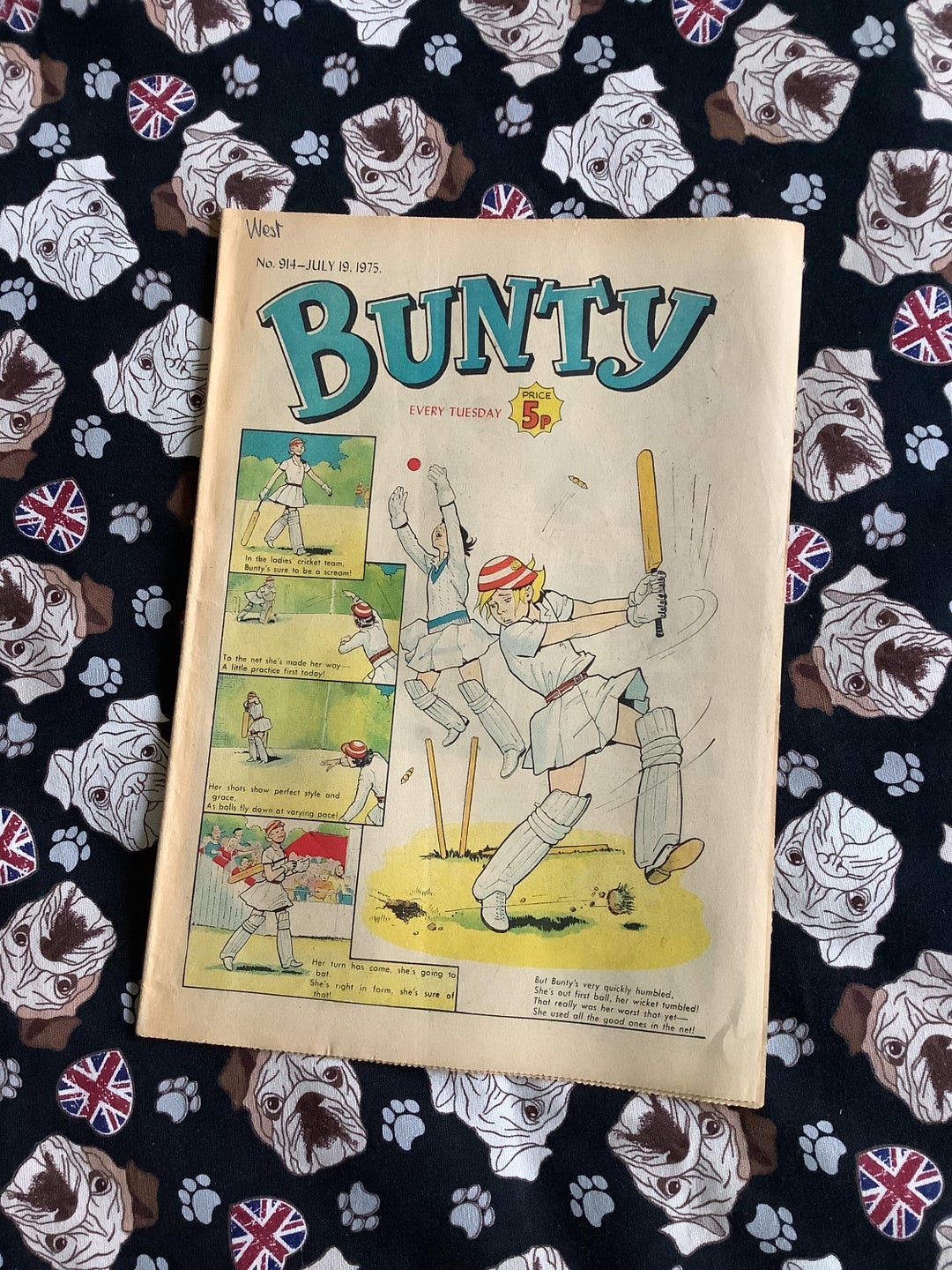 Rare Vintage July 9, 1975 'bunty for Girls' Comic No 914 - Childhood ...