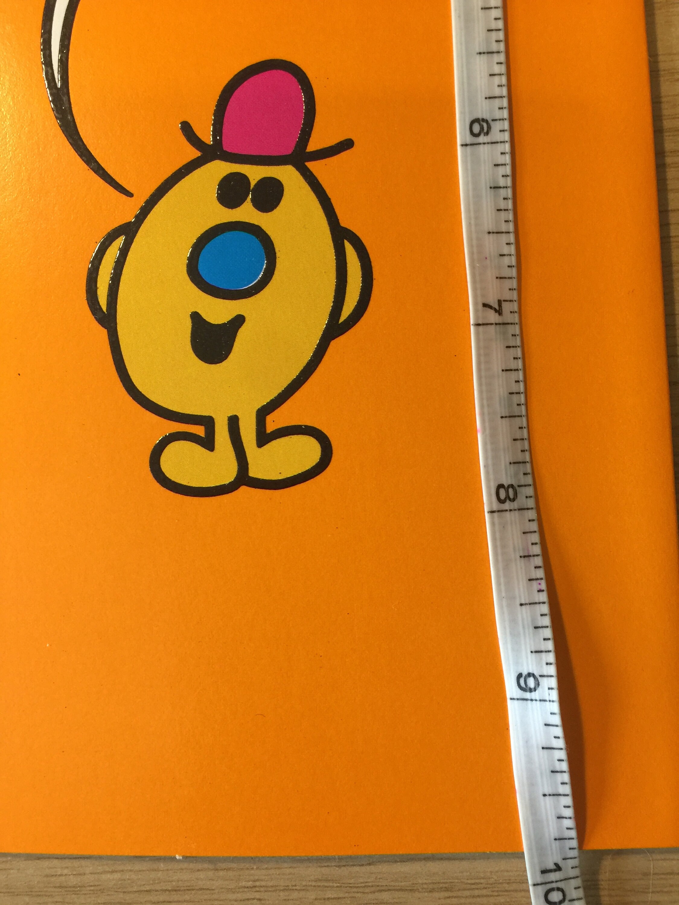 RARE Vintage 1978 Original Mr Men 'thank You' Card - Roger Hargreaves ...