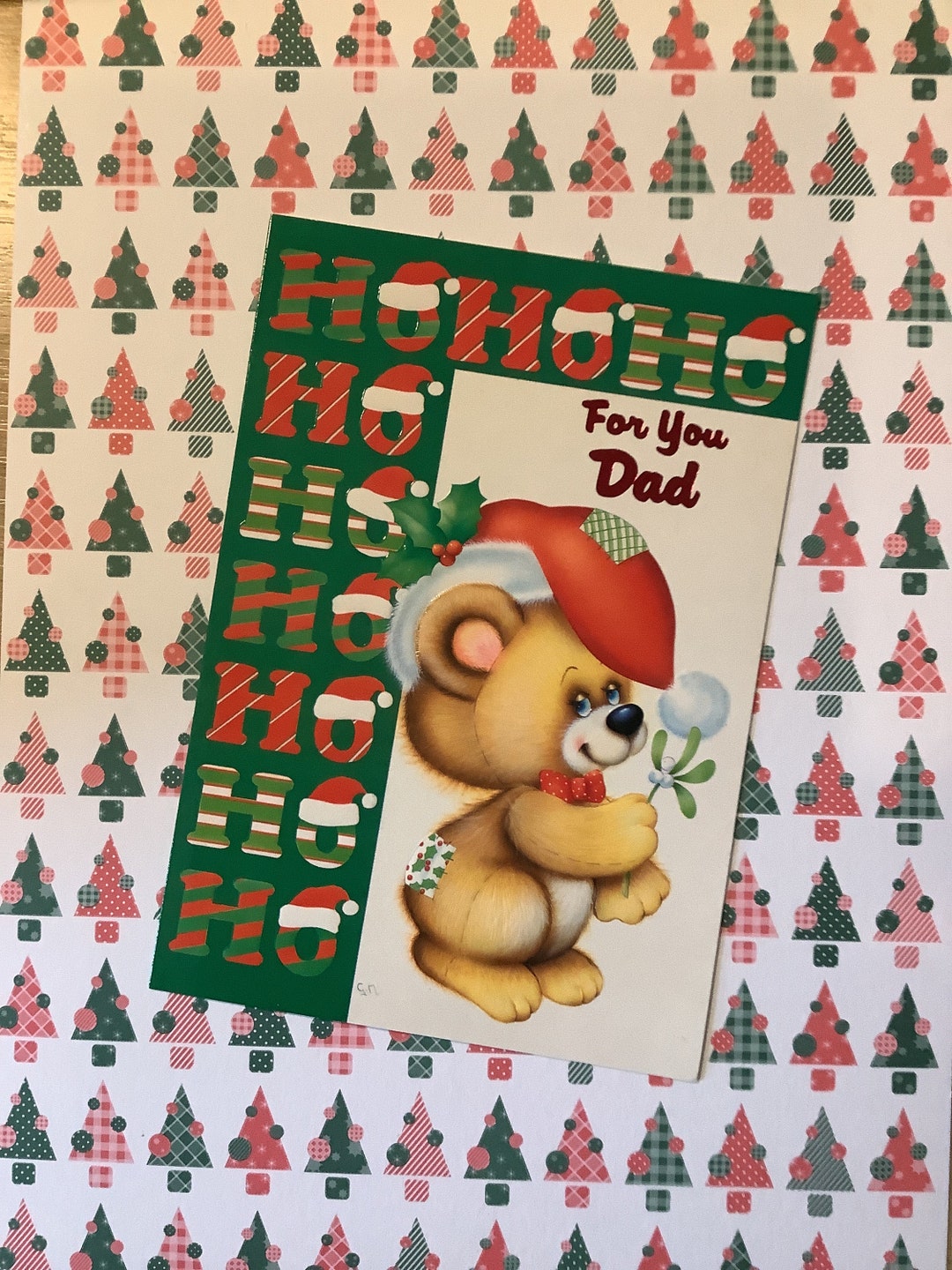 Vintage Circa 1970s 'for You Dad' Card by Donny Mac -retro Bear ...