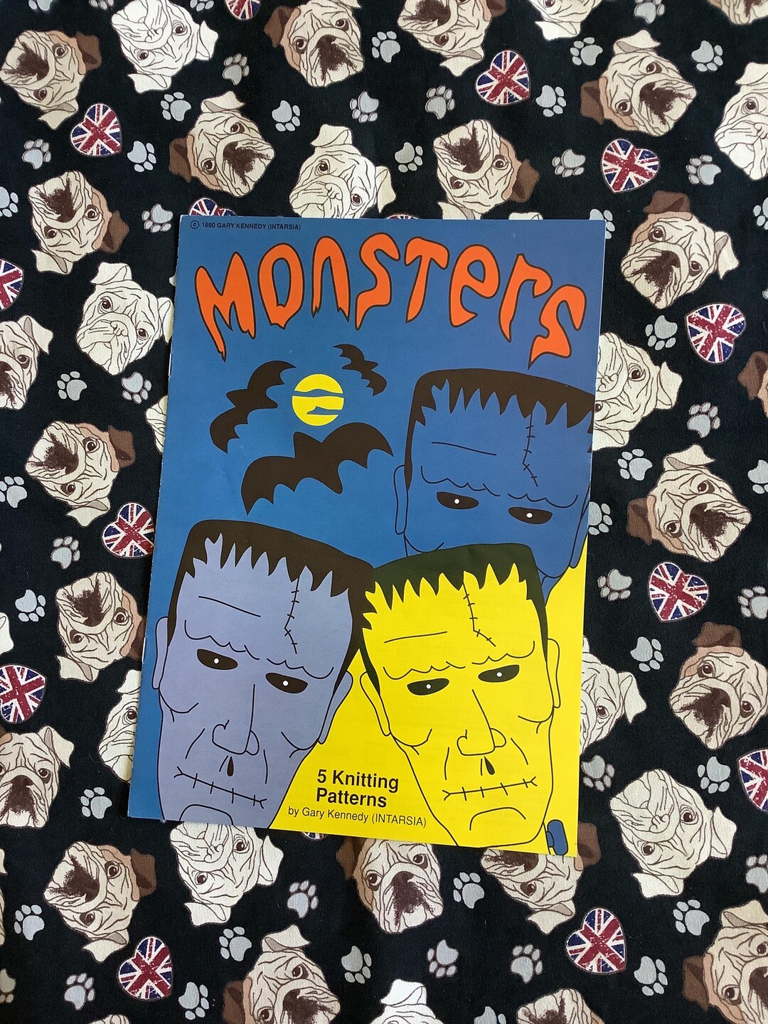 RARE Vintage 1990 'monsters' 5 Knitting Patterns by Gary Kennedy ...