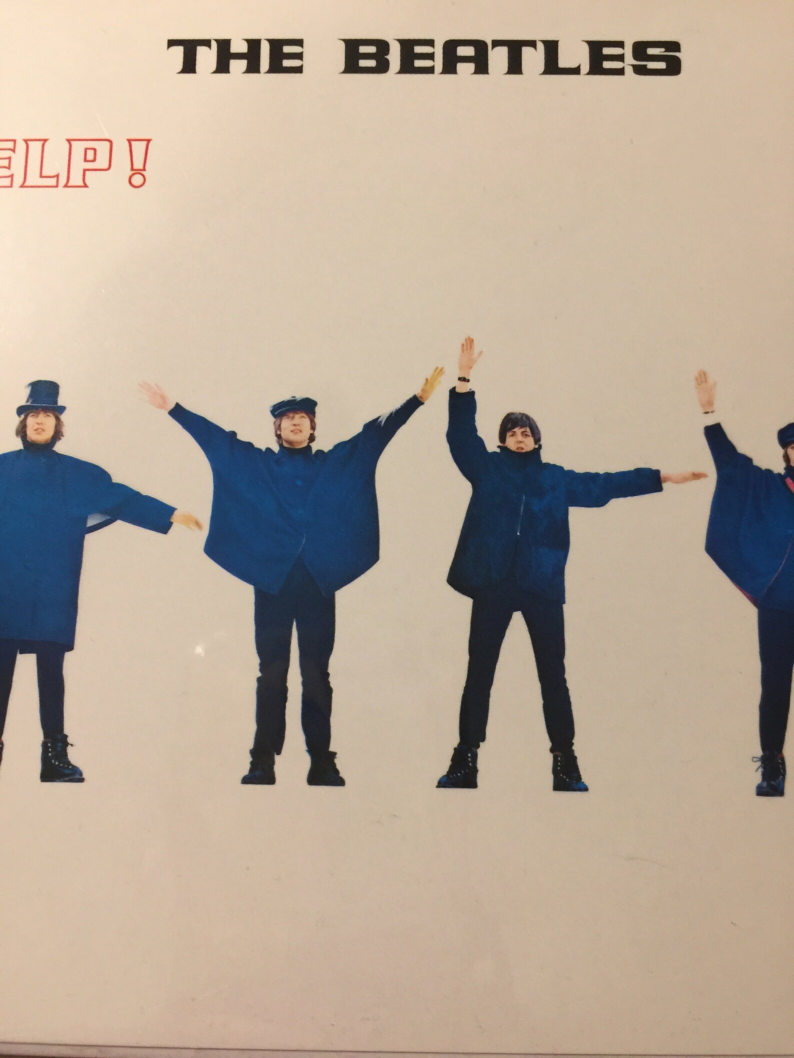 The Beatles 'help' Vintage 1965 Album Cover Blank - Etsy