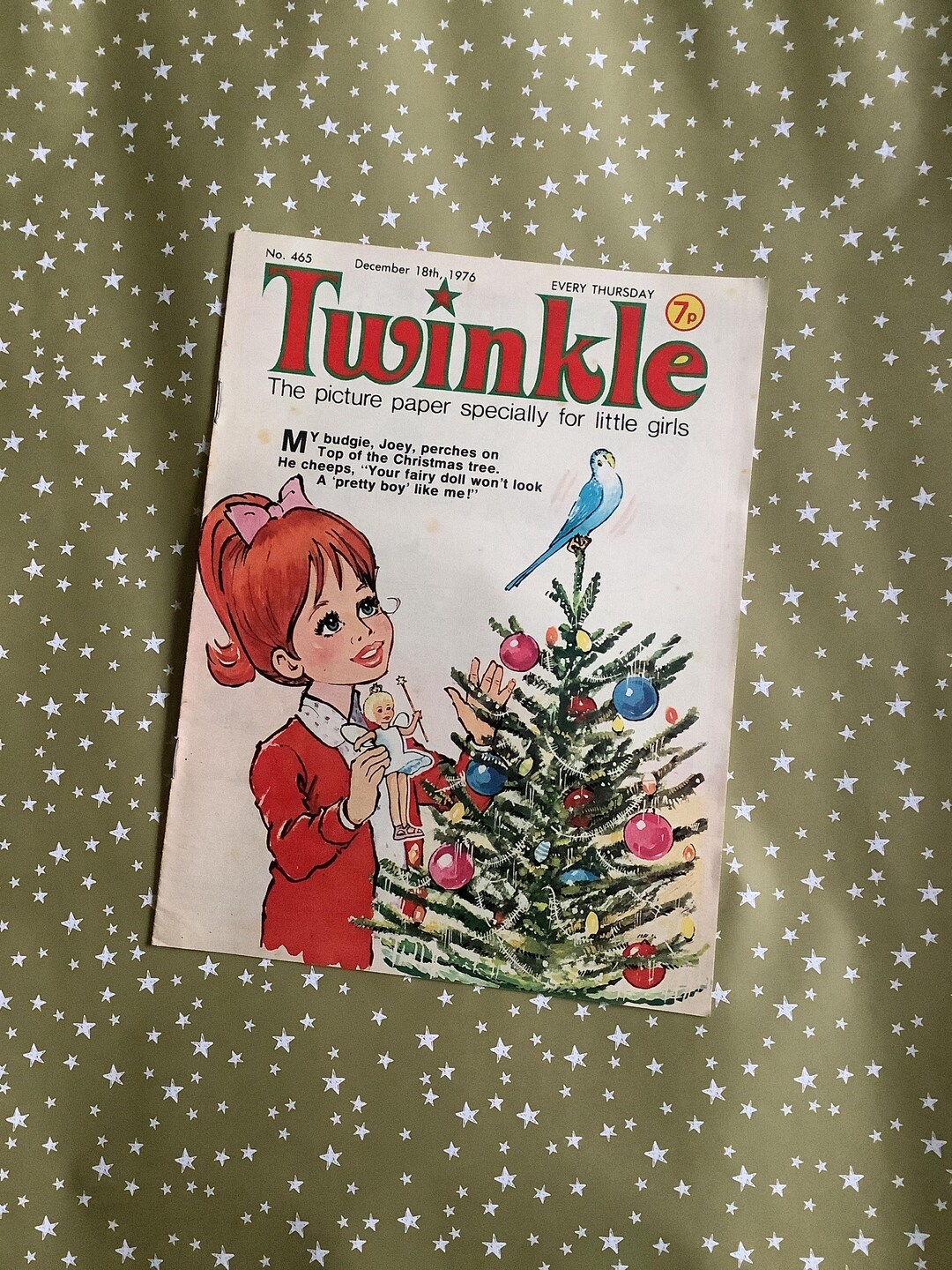 Rare Vintage December 18, 1976 'twinkle' Comic Christmas Issue comic ...