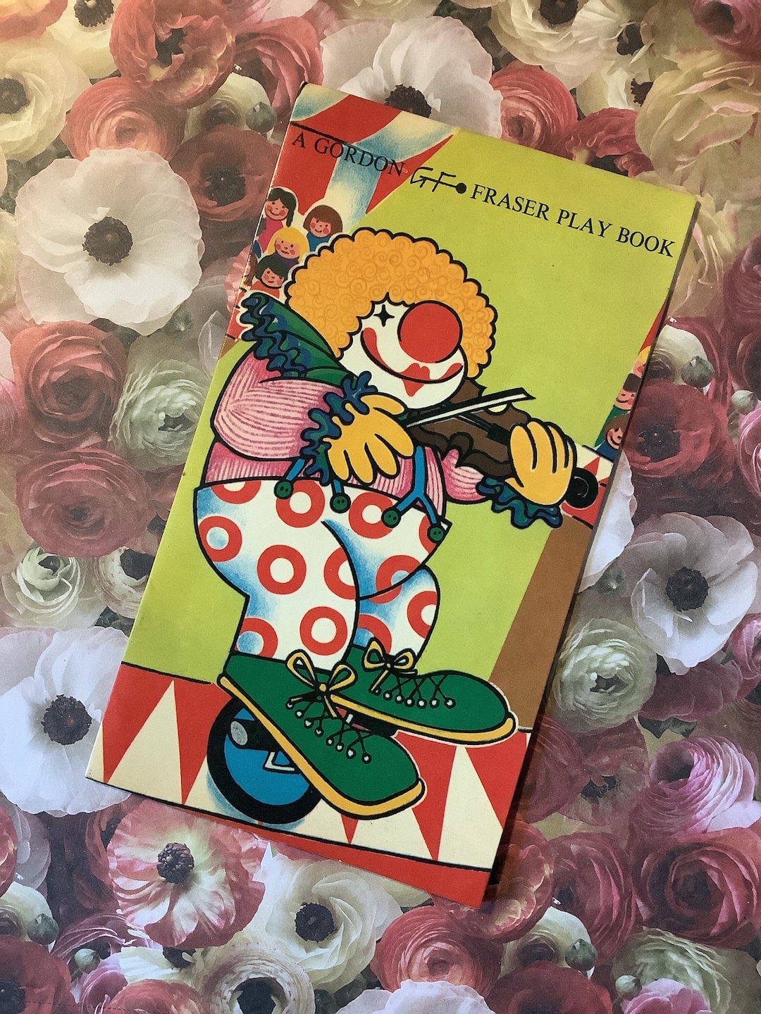 RARE Vintage Circa 1960s A Gordon Fraser Play Book -birthday Book Card ...