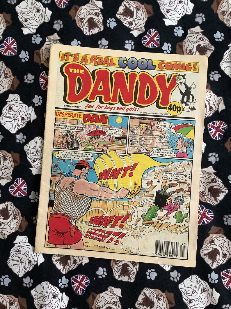 Rare Vintage From 11th November 1995 'the Dandy' Comic -comic Strip ...