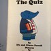 EXTREMELY RARE Vintage 1980 'the Quiz - Little Blue' Paperback Book by ...