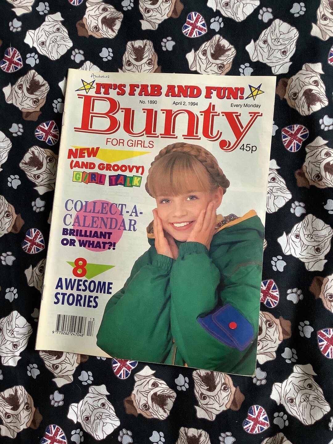 Rare Vintage 2 April 1994 'bunty for Girls' Comic -comic Strip & Photo ...