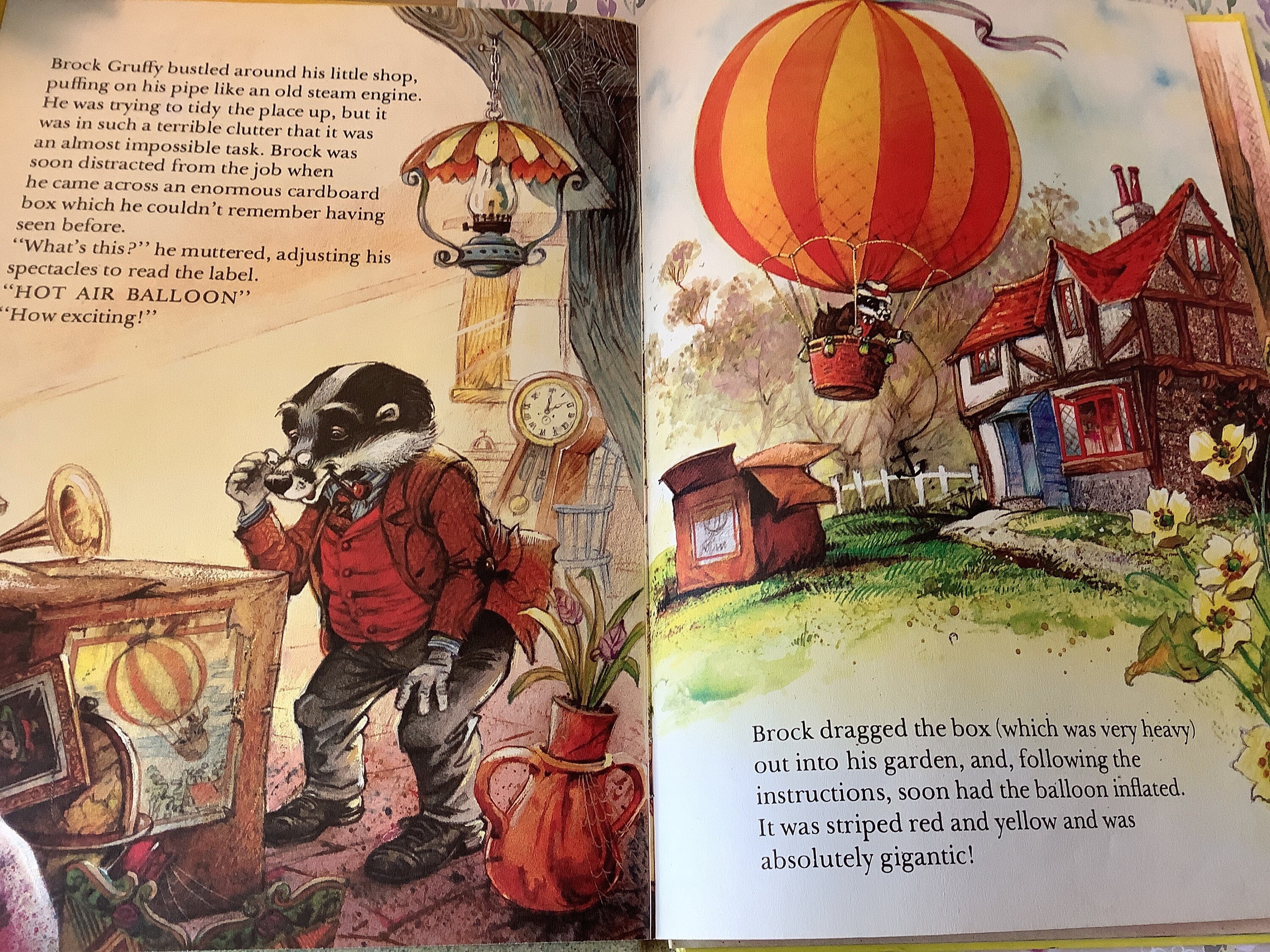 RARE Beautiful Vintage 1989 Tales From Fern Hollow 'brock the ...