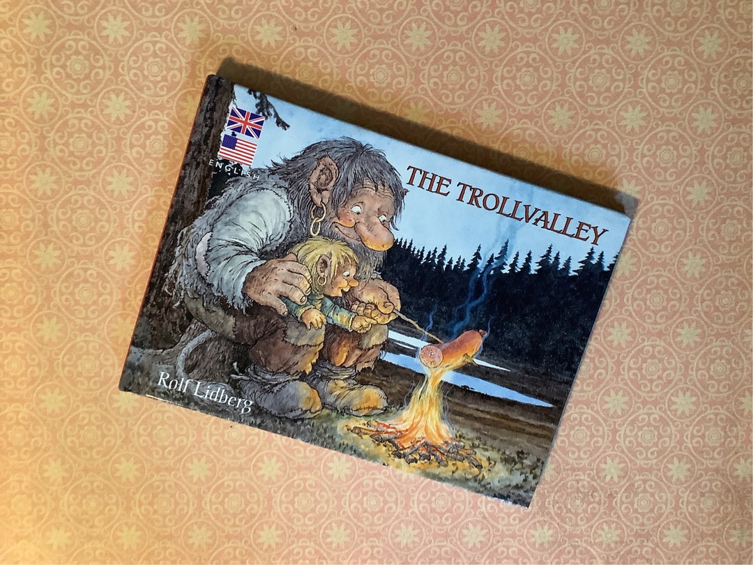 RARE Vintage 2001 'the Trollvalley' Hardback Book by - Etsy