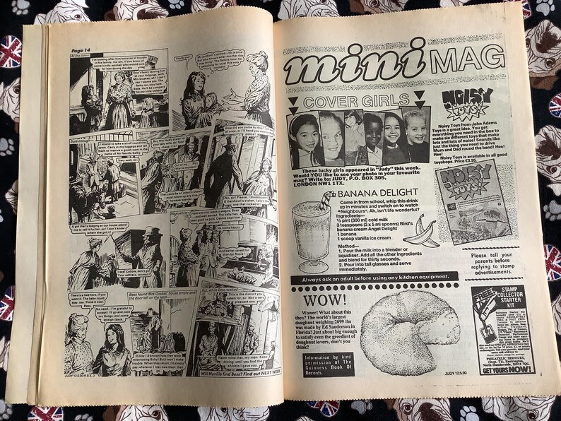 Rare Vintage May 12, 1990 'judy' Comic -comic Strip Stories -childhood ...