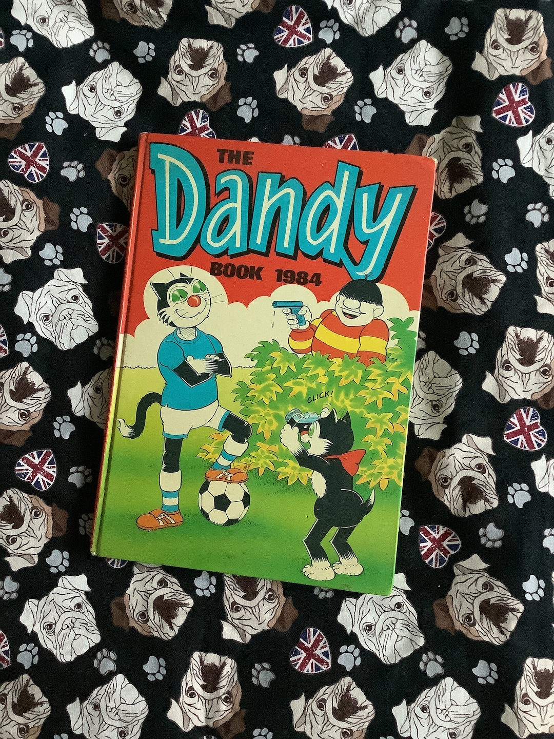 Vintage/retro 'the Dandy Book' 1984 in Hardback - Collectable Book ...