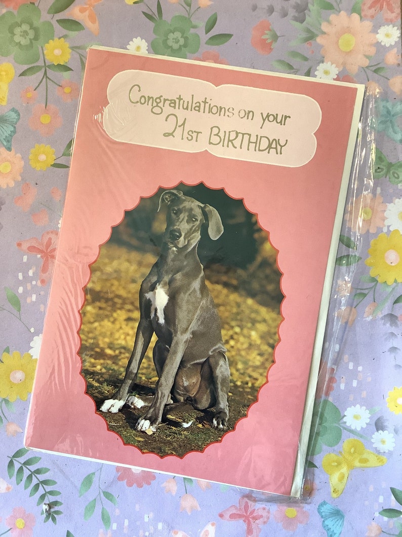 RARE Vintage Circa 1970s 'congratulations on Your 21st - Etsy