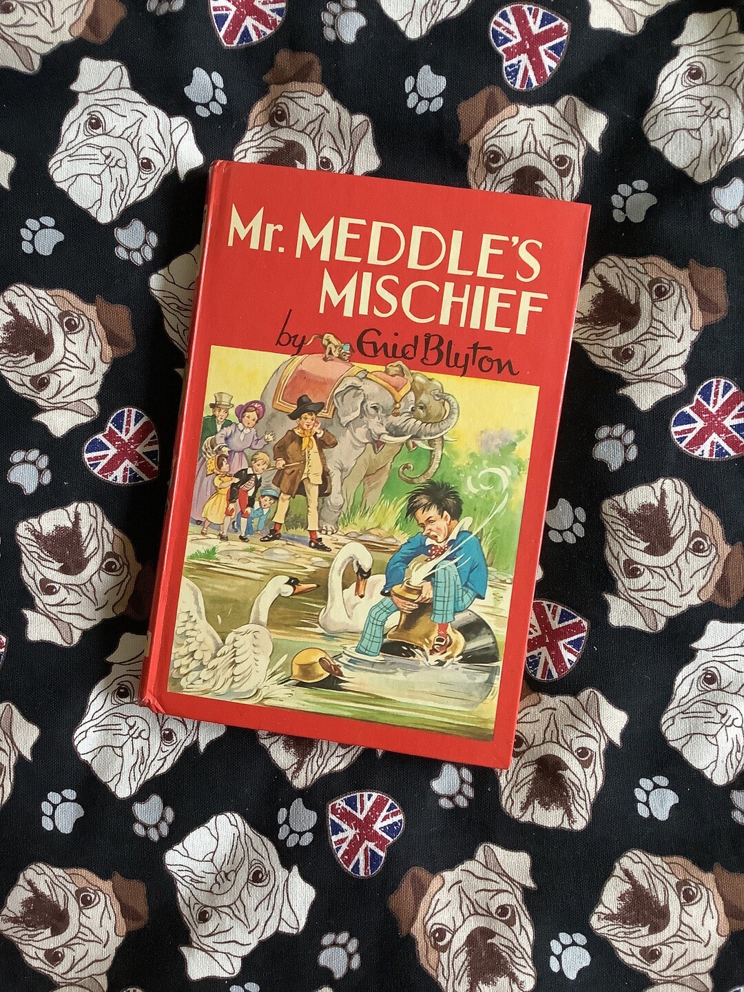 Vintage 1970 Enid Blyton's 'mr Meddle's Mischief' Book in Hardback With ...