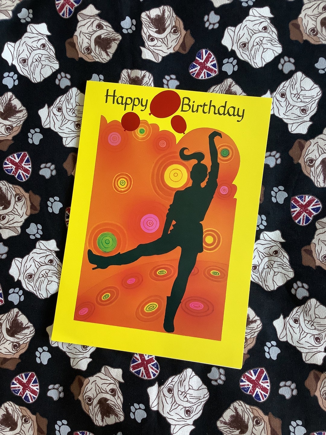 RARE Large True Vintage/retro Circa 1980s 'happy Birthday' Card With ...