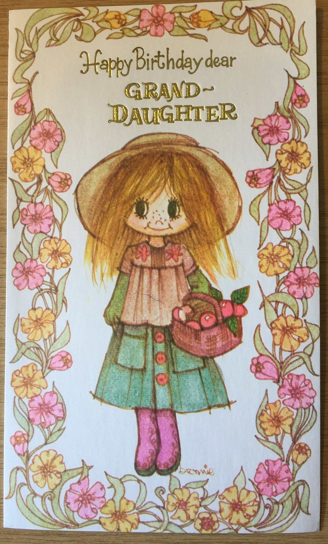 EXTREMELY RARE Retro/vintage Circa 1970s 'happy Birthday Dear ...