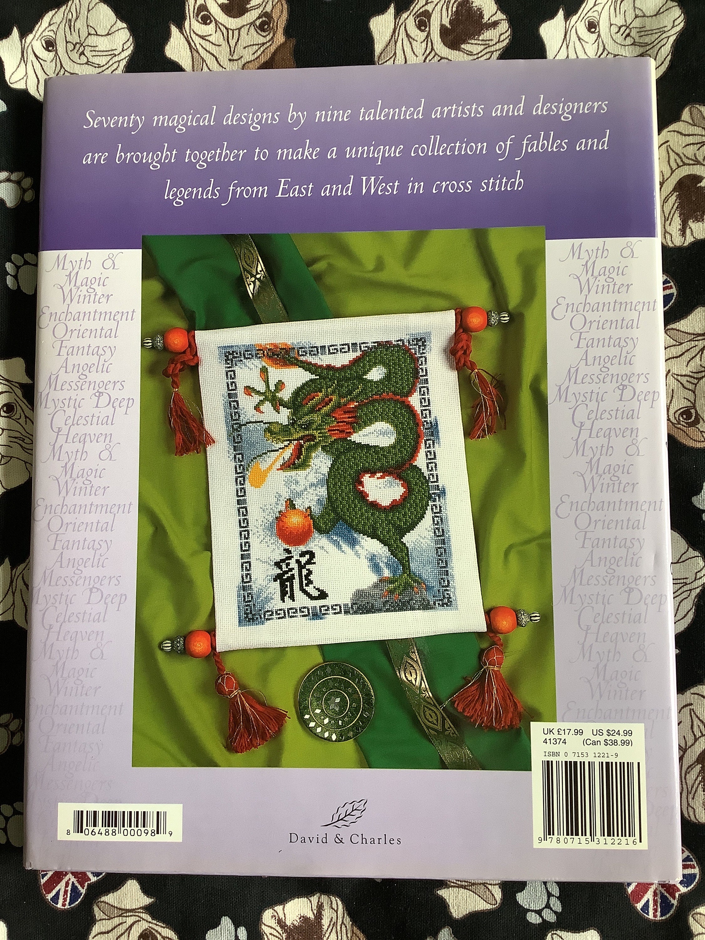 Vintage 2002 'cross Stitch Myth & Magic' Hardback David and Charles ...