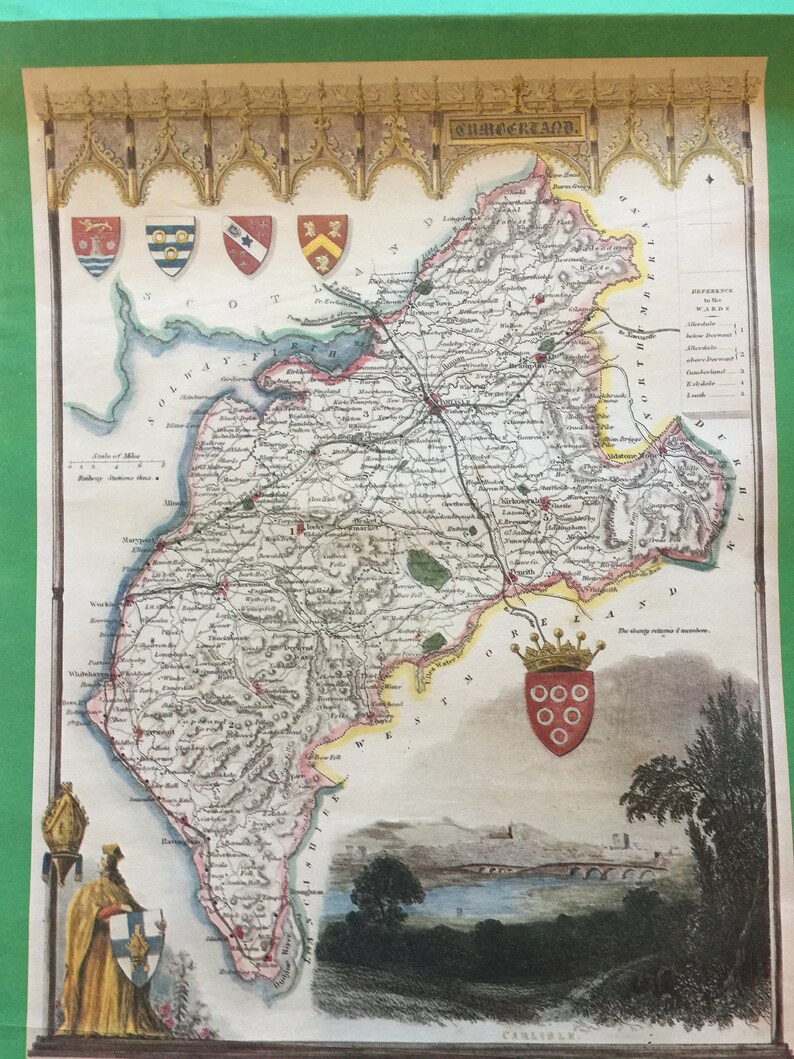 Vintage 1980s UK County Maps Gift Wrap – Collectable Poster - Etsy