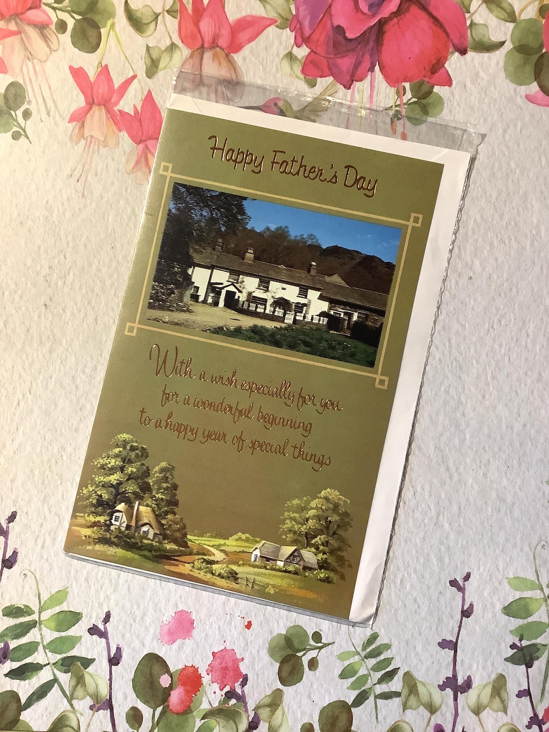 RARE Circa 1970s Vintage 'happy Father's Day' Retro Photo Card ...