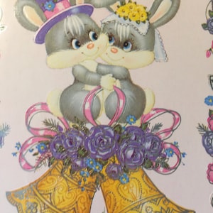 Rare Vintage/retro Circa 1970s 'on Your 1st Anniversary' Card -super ...