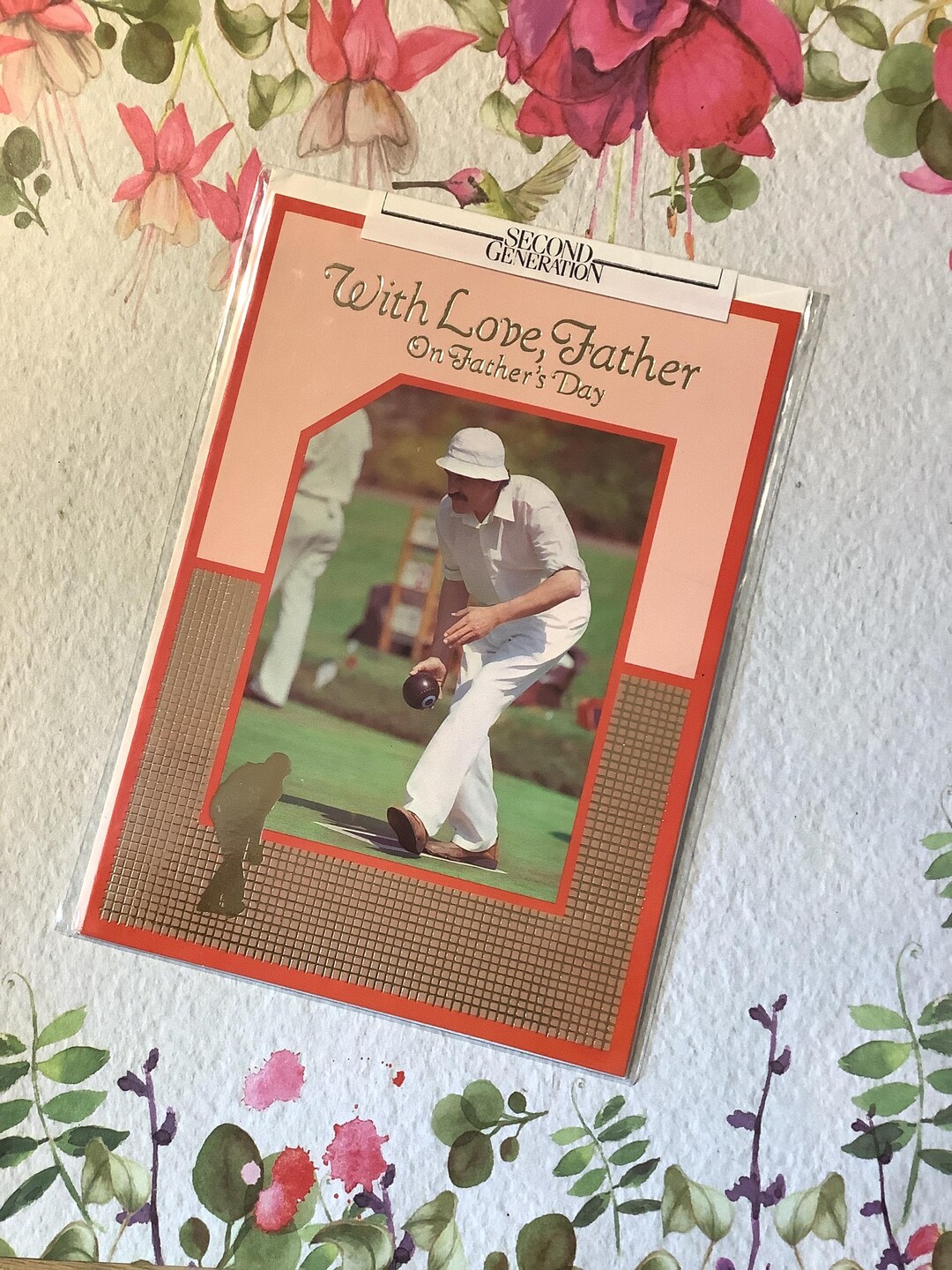 RARE Vintage Circa 1980s Father's Day Card for Your Father - Retro ...