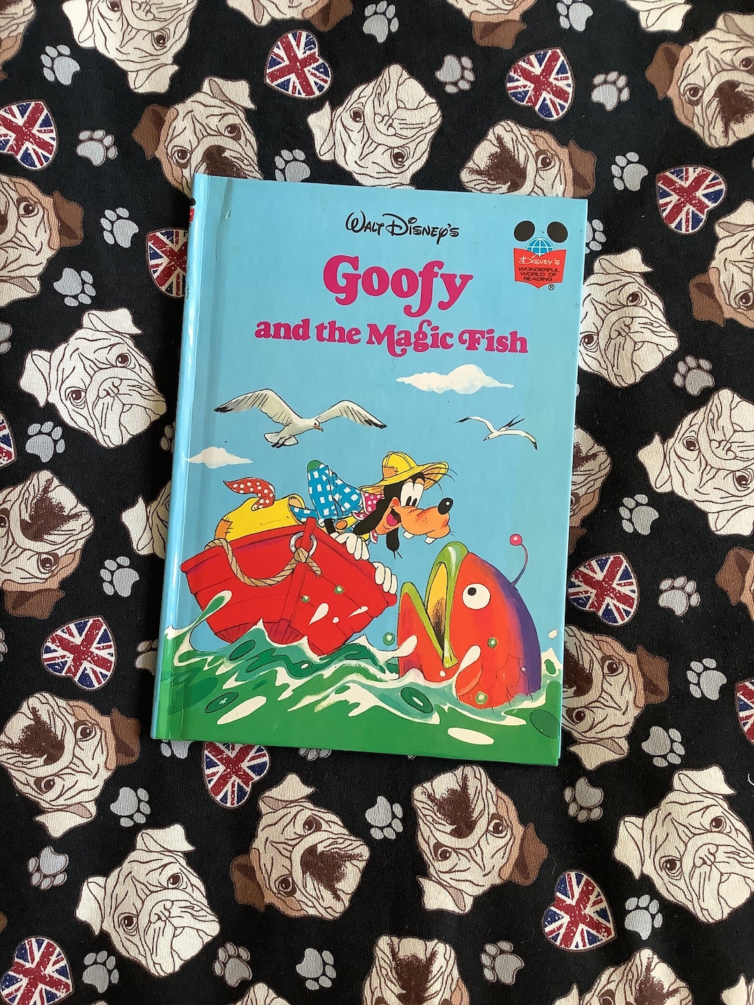 Vintage 1979 'goofy and the Magic Fish' Walt Disney's Wonderful World ...