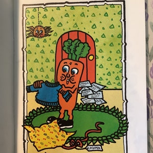 RARE Vintage 1984 Munch Bunch 'casper Carrot's New Blue Jumper' Little ...