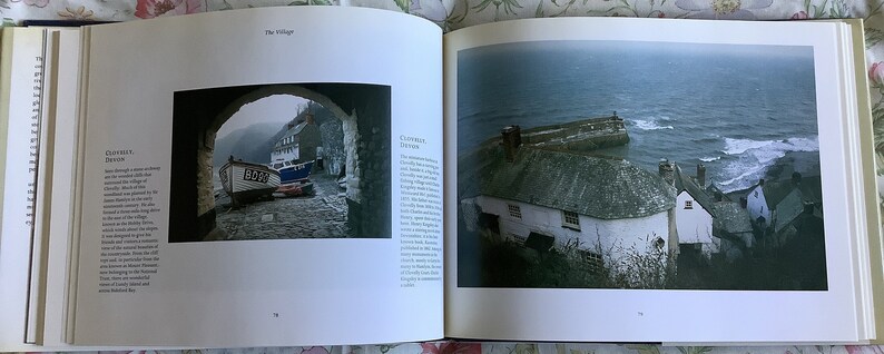 Vintage 1986 'old English Villages' Hardback Book by Clay Perry, Ann ...