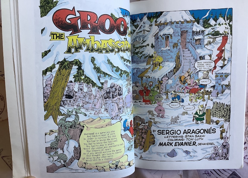RARE Vintage 1993 First Printing of Sergio Aragones 'the Groo Festival ...