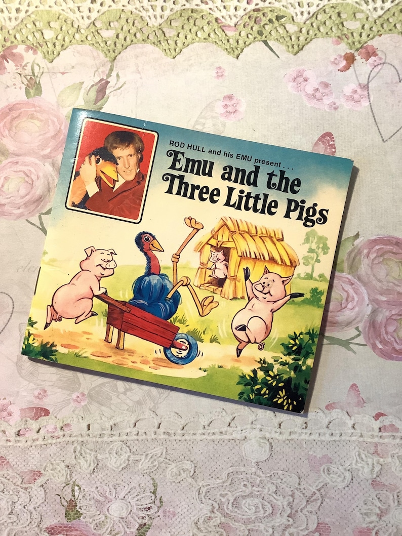 RARE Vintage 1977 Rod Hull and His Emu Present ... 'emu and the Three ...