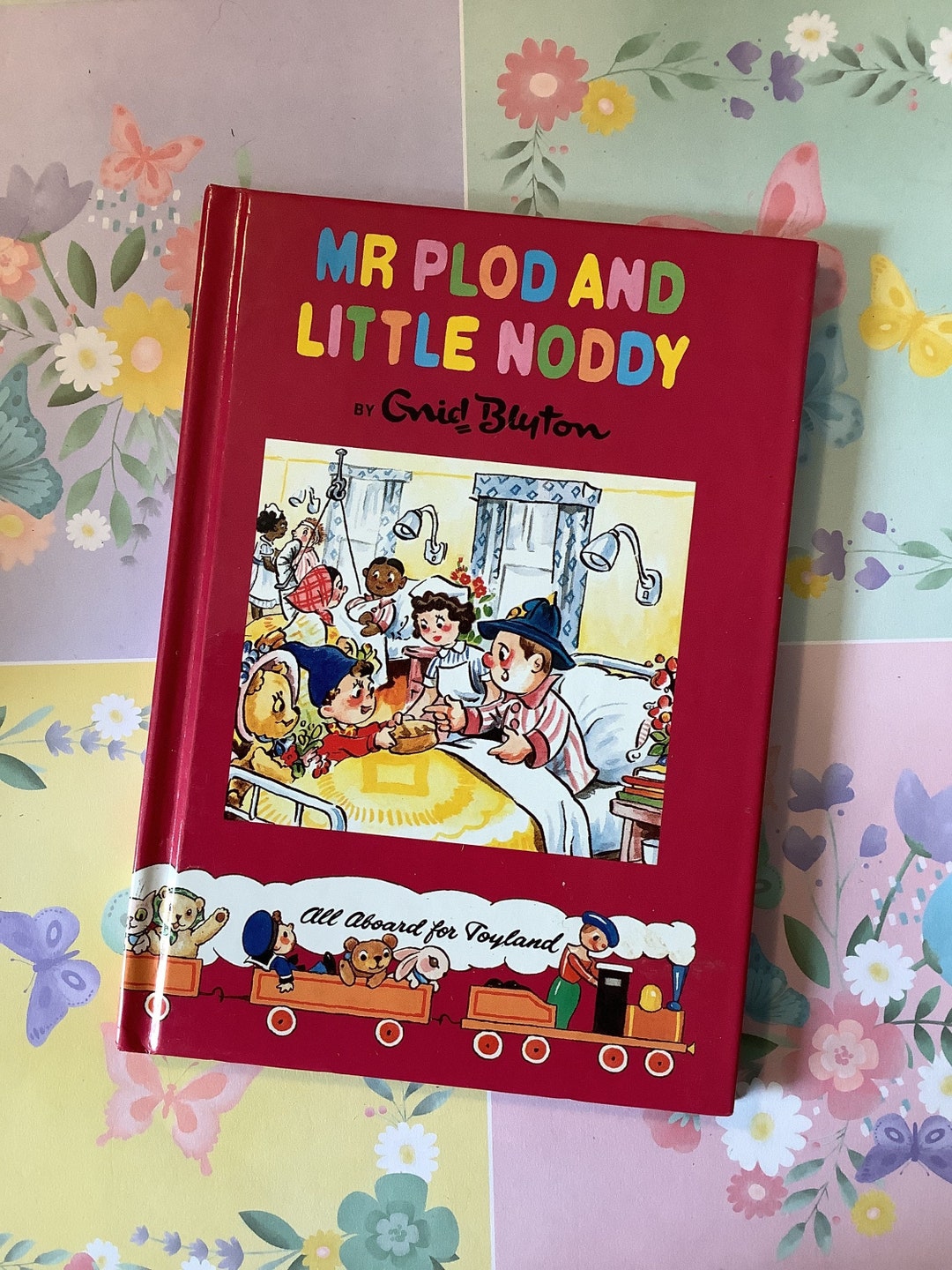 Vintage 1996 mr Plod and Little Noddy by Enid Blyton Hardback Book ...