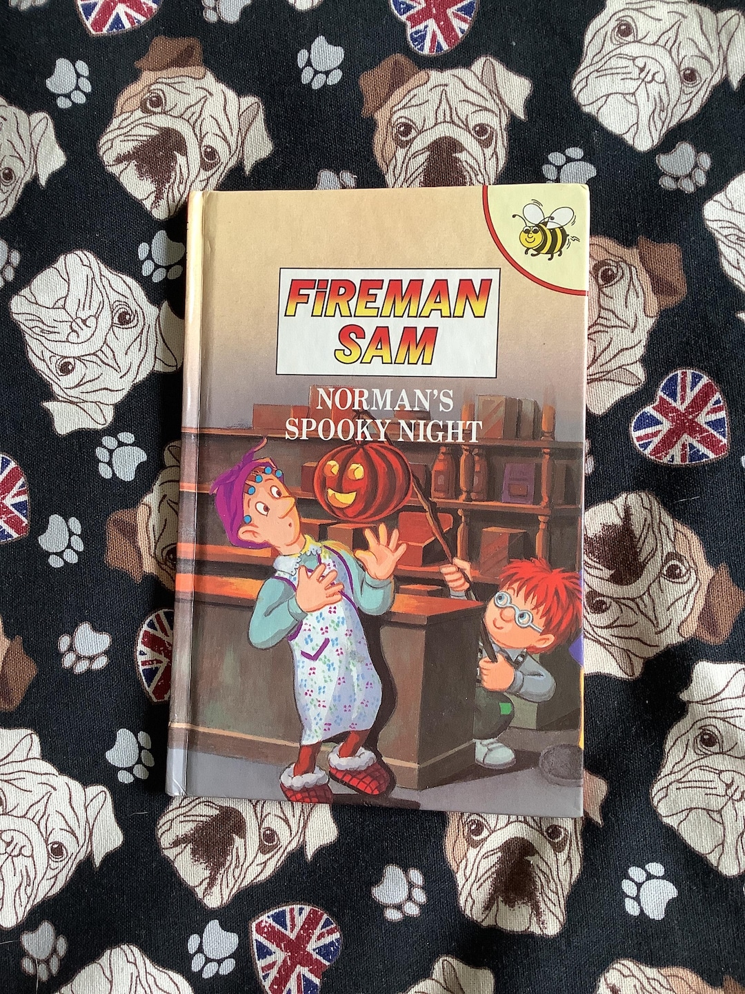 Vintage 1990 Fireman Sam - Norman's Spooky Night Hardback Book ...