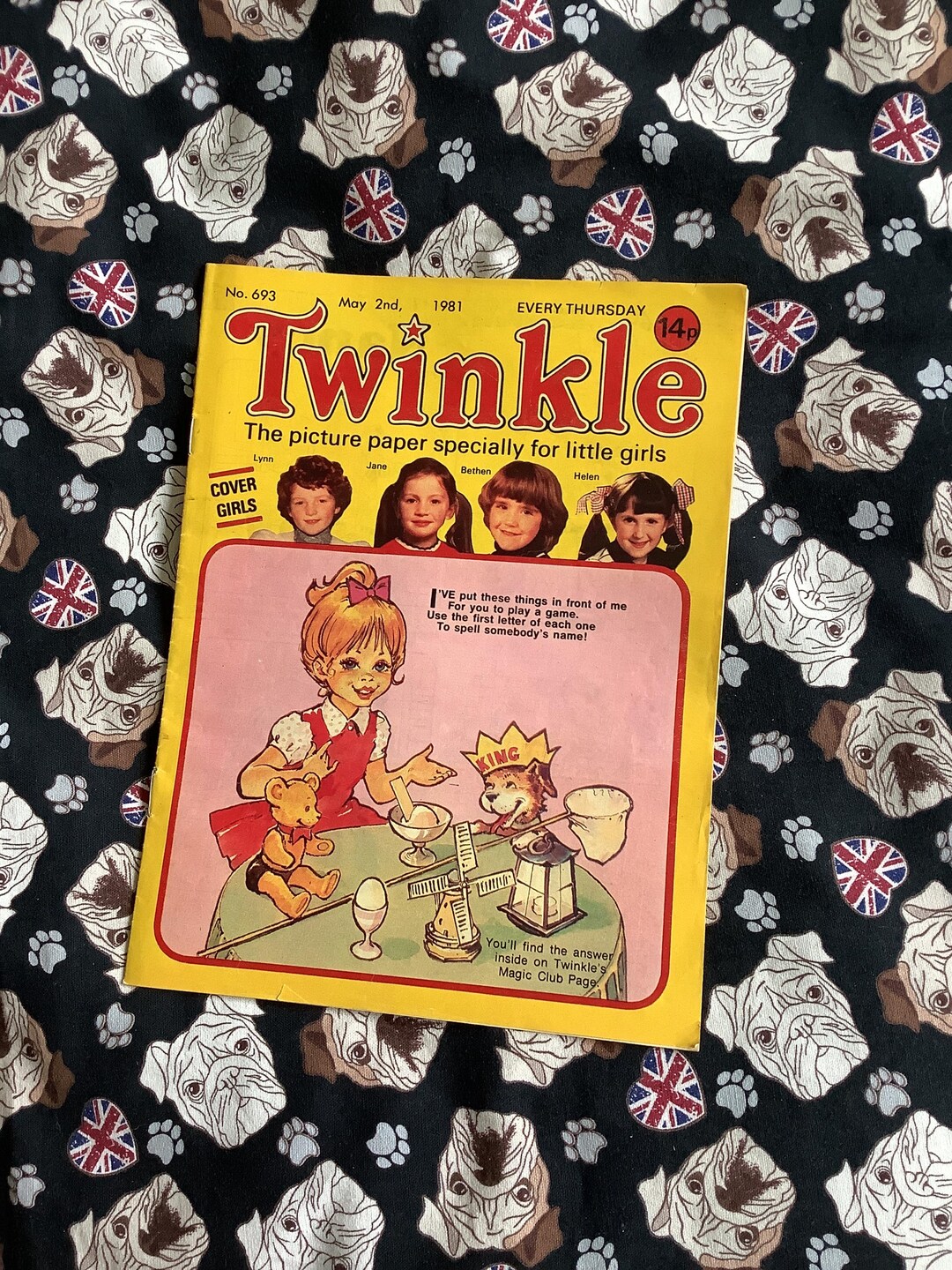 Rare Vintage May 2nd 1981 - 'twinkle' Comic - Comic Strip Stories ...