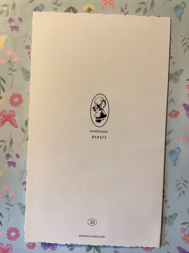 RARE Vintage Circa 1980s 'happy Birthday to A Dear - Etsy