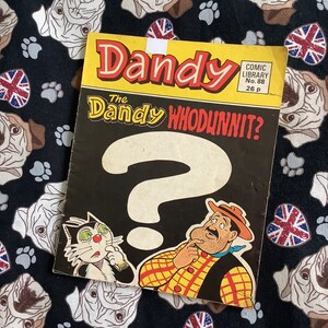 Rare Vintage 1986 Dandy Mini Comic No. 88 'the Dandy Whodunnit?' Comic ...