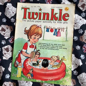 Rare Vintage July 10, 1976 'twinkle' Comic - Comic Strip Stories ...