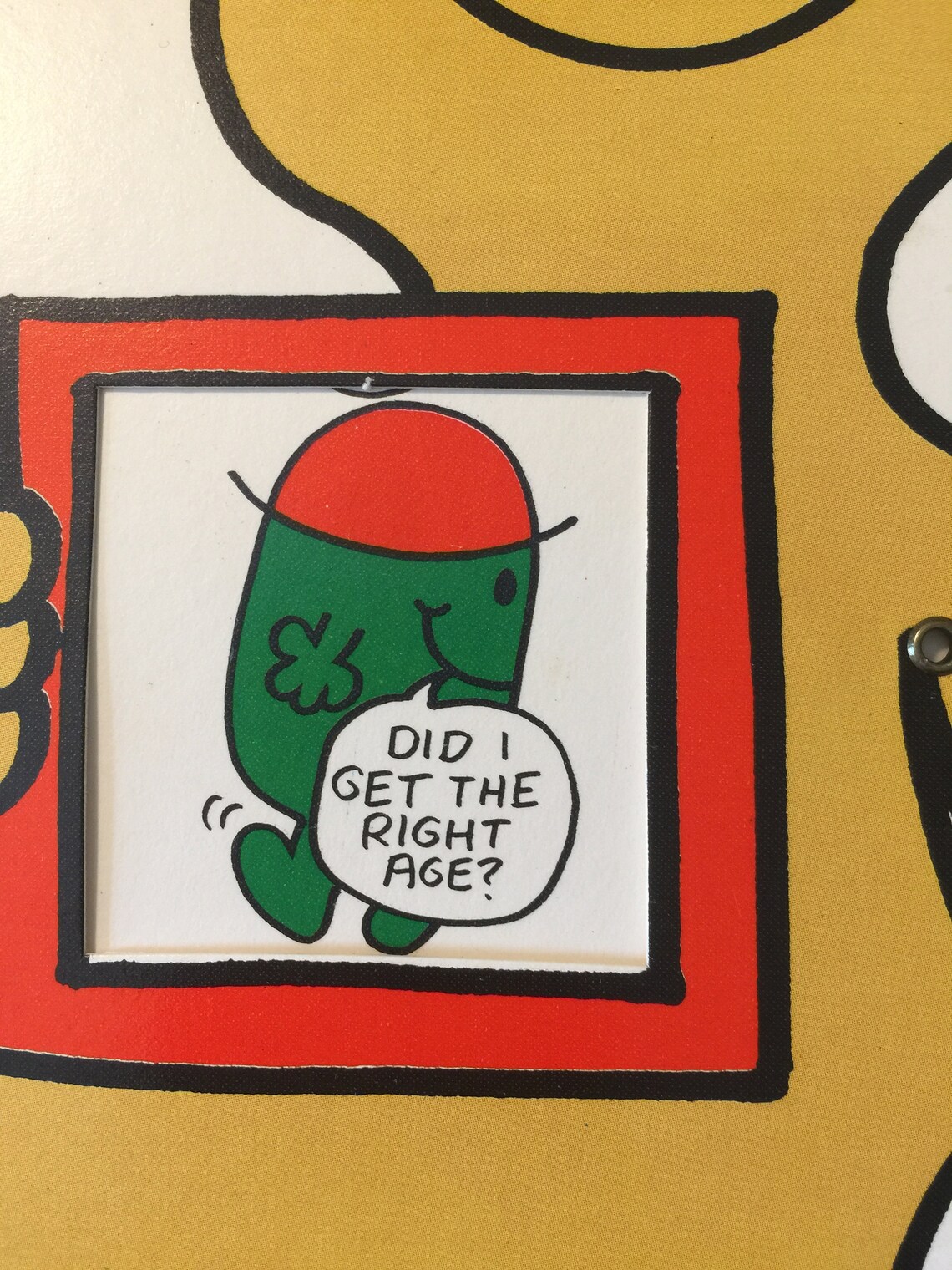 RARE Vintage 1978 Large Original Mr Men 'mr Dizzy' 9th - Etsy UK