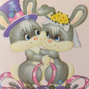 Rare Vintage/retro Circa 1970s 'on Your 1st Anniversary' Card -super ...