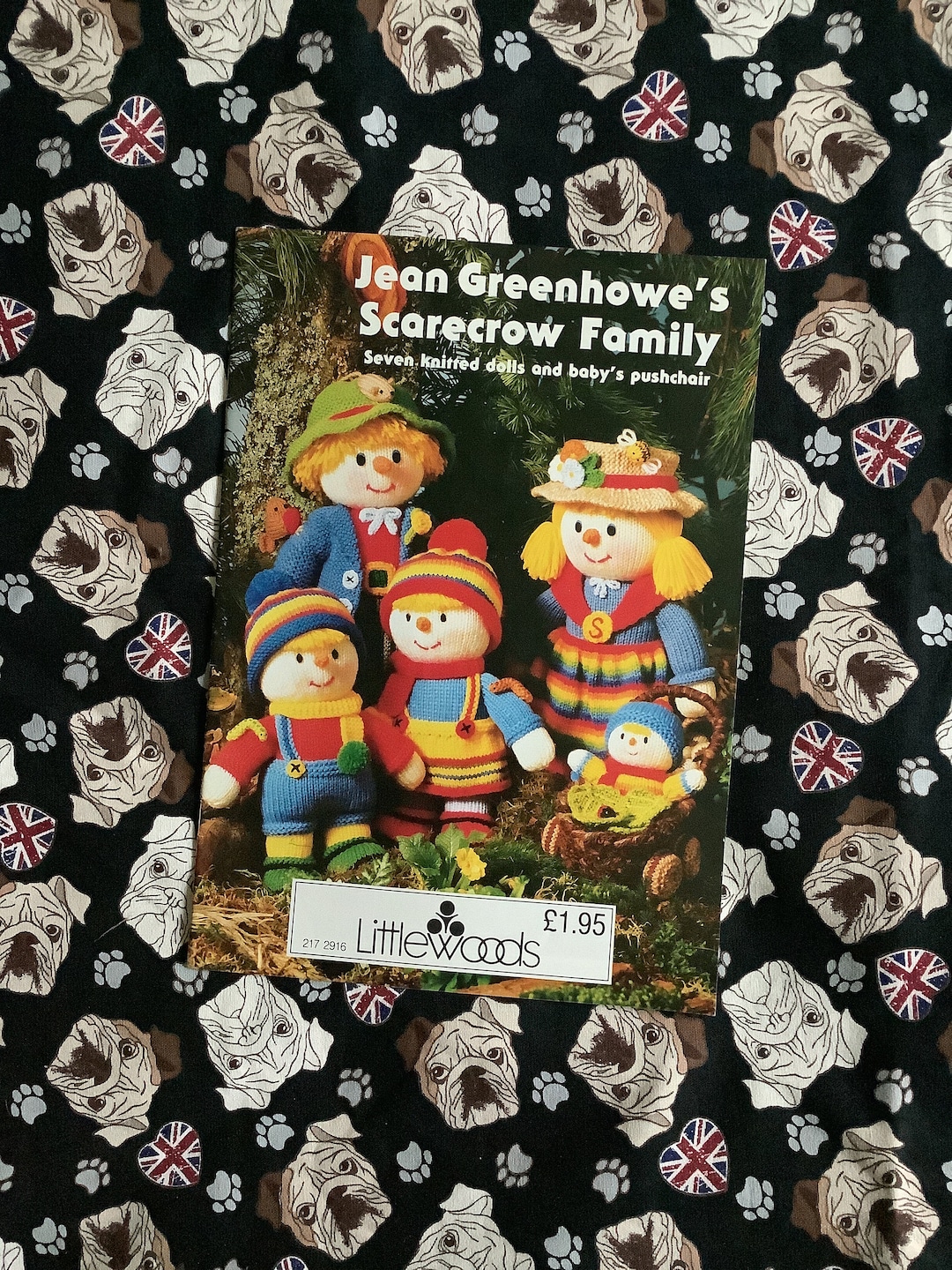 Vintage 1988 Jean Greenhowe’s Scarecrow Family Knitting Booklet ...
