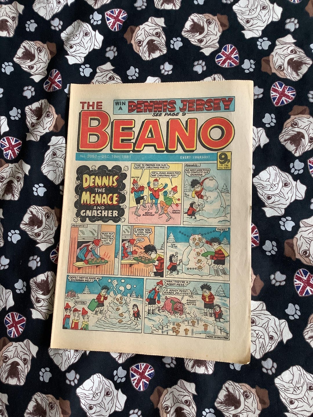 RARE Vintage December 19th 1981 - 'the Beano' Weekly Comic No 2057 ...